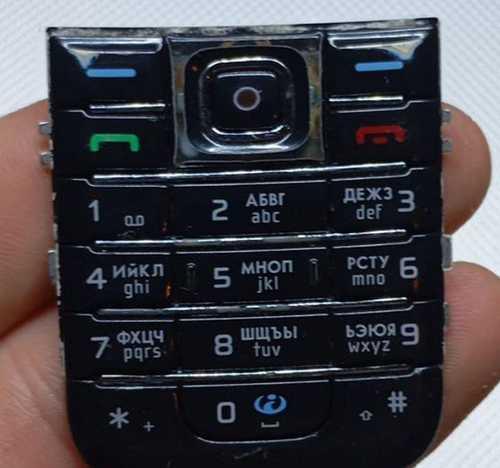 Nokia 6233. Клавиатура. Оригинал. Черная