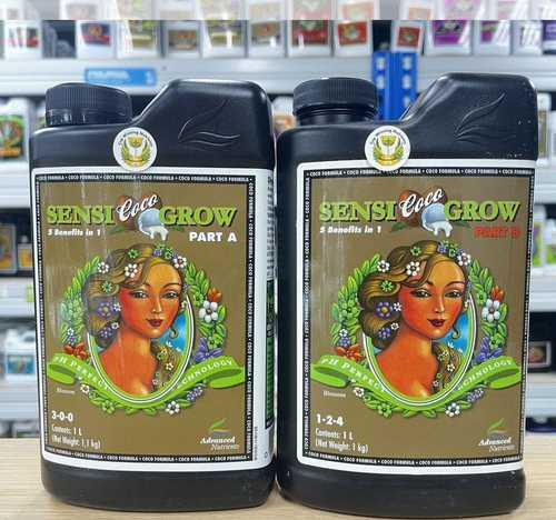 Удобрение AN Sensi Coco Grow A B 1л