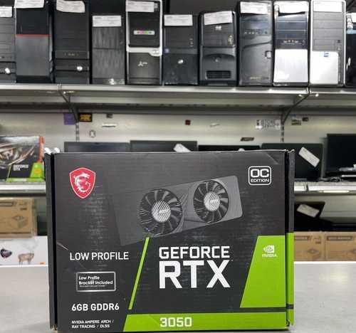 Видеокарта MSI GeForce RTX 3050 6Gb Low Profile