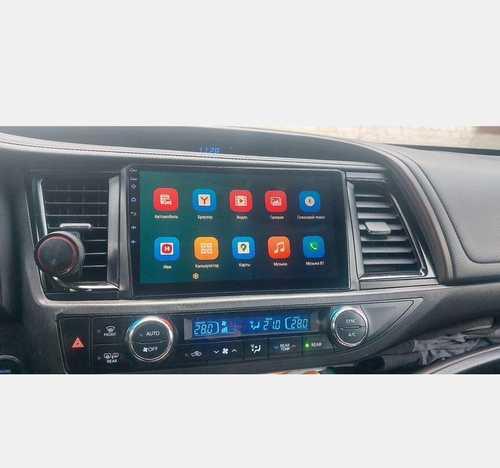 Магнитола 2 din android Toyota Highlander