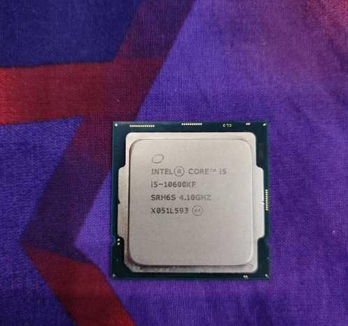 Процессор intel core i5 10600kf