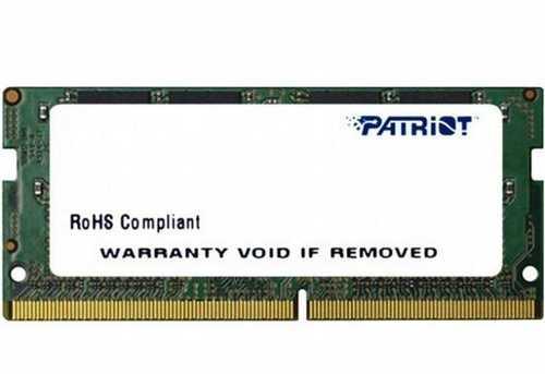 Patriot SO-dimm 4GB DDR4 2400MHz (PSD44G240082S)