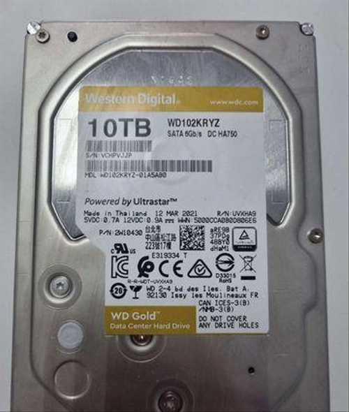 HDD WD Gold 10Tb
