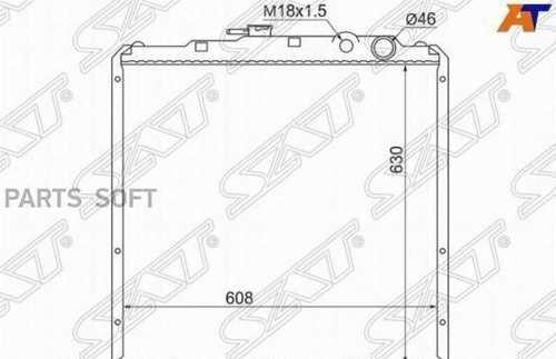 Радиатор охлаждения Митсуби Кантер