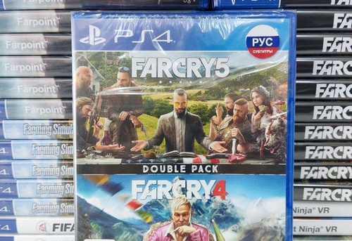 PS4 Far Cry 5 (английская версия) + Far Cry 4