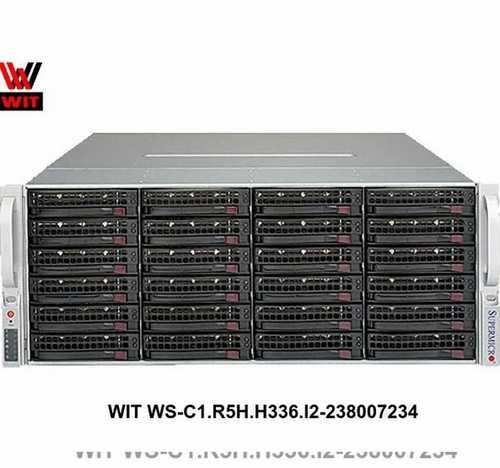 Сервер Supermicro WIT WS-C1.R5H.H336.I2-238007234