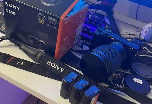 Камера sony a6400 + Sigma 16mm 1.4