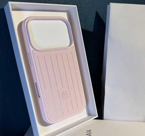 Чехол розовый rimowa Ballerina pink iPhone 17 Pro