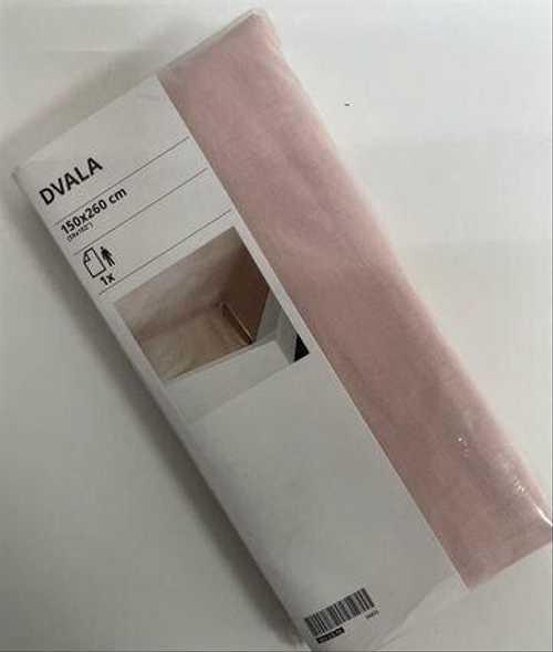 Двала Простыня, светло-розовый, 150x260 см IKEA