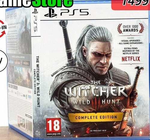 Witcher 3 Wild Hunt Complete Edition / Ведьм б/у