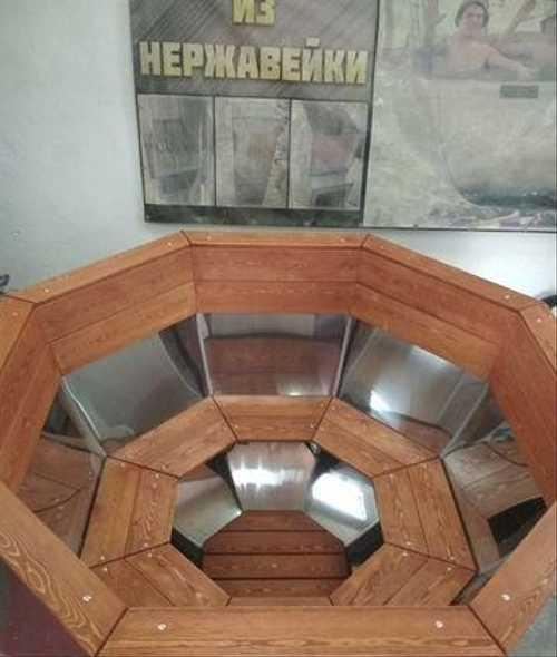 Банный чан с печкой