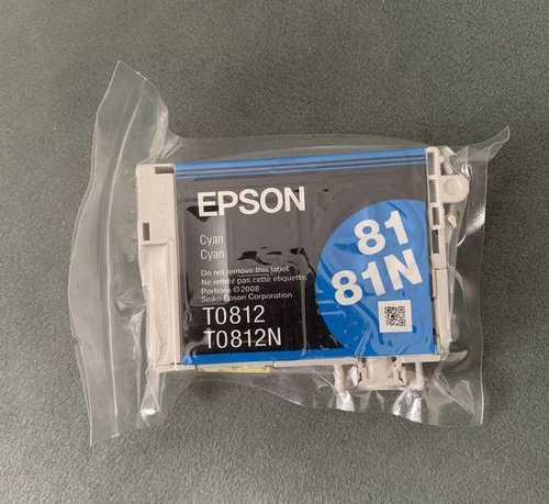 Картридж epson T0812N