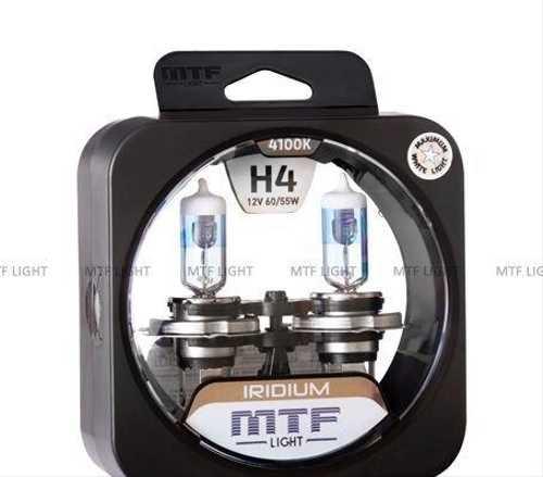 Галогеновые лампы MTF light Iridium 4100K H4
