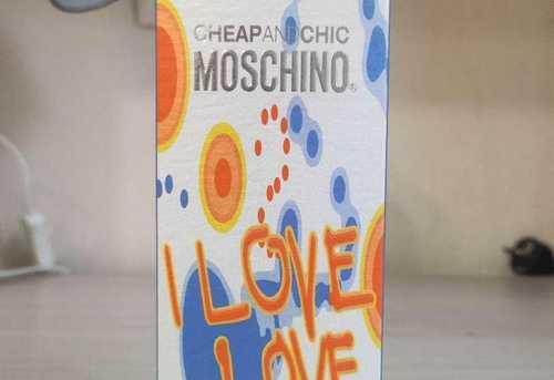 Moschino i love you 50ml духи