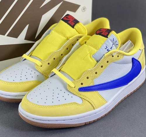 Nike Air Jordan 1 Low Travis Scott Canary