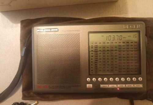 Радиоприемник Degen DE 1103 и активная антенна