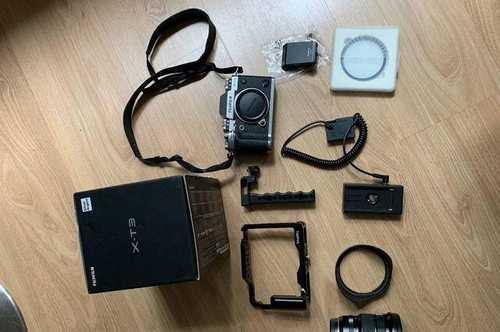 Фотоаппарат Fujifilm xt 3 + Fujinon 10-24 + обвесы