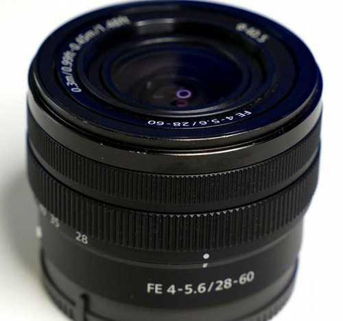 Объектив Sony FE 28–60 мм f/4–5.6