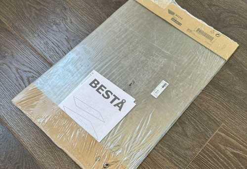 Стеклянная полка IKEA besta 56*36 см