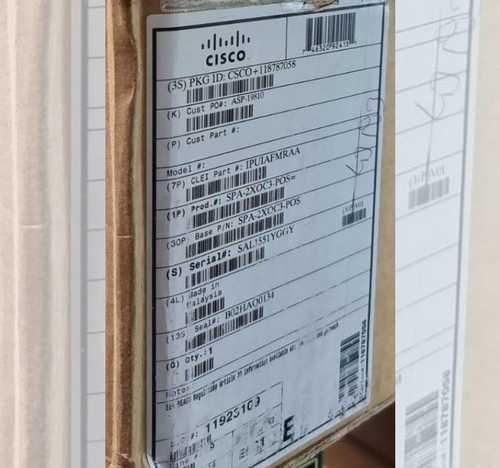 Модуль Cisco SPA-2XOC3-POS NEW C НДС