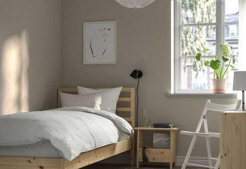 Детская кровать односпальная дерево Тарва IKEA нов