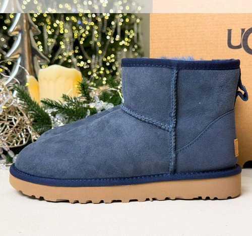 Ботинки UGG Classic Mini ii Navy