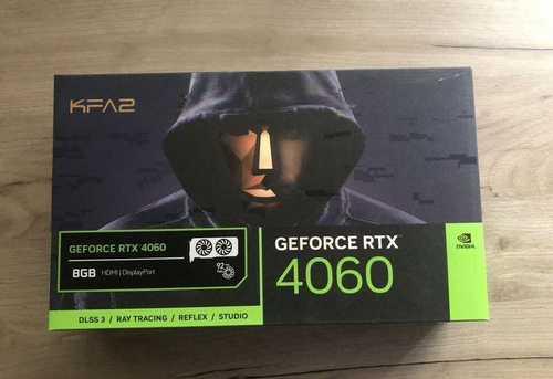 Видеокарта KFA2 GeForce RTX 4060 core Black