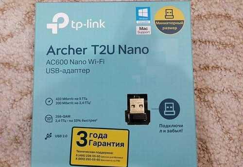 Wi-Fi адаптер TP-link Archer T2U Nano