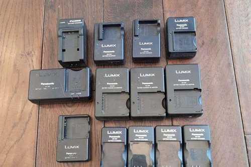 Зарядные устройства Panasonic Lumix разные