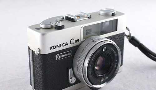 Компактная пленочная дальномерка Konica C35 Auto