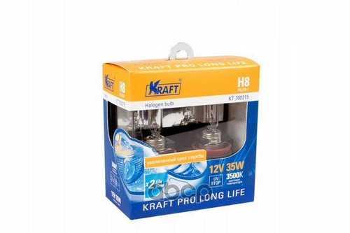 Лампа галогенная H8 12V 35W "kraft" Pro Long Li