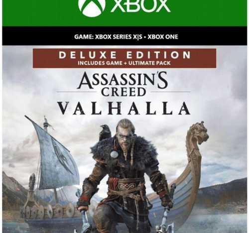 Assassins creed valhalla deluxe edition l xbox X/S