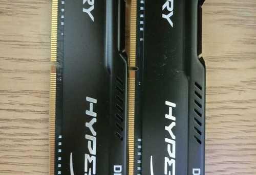 HyperX fury Memory Black - 16GB Kit*(2x8GB) - DDR4