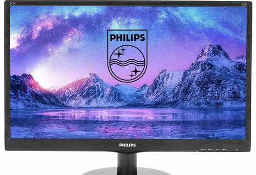 Монитор Philips 243V5qsba черный