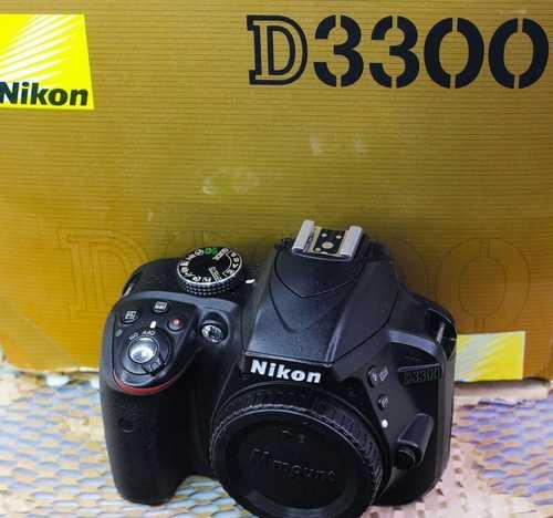 Новый Nikon d3300 тушка с коробкой