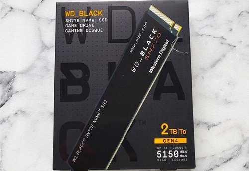 WD Black SN770 2Tb SSD NVMe Новый