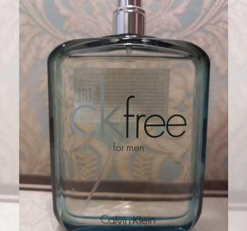 Туалетная вода мужская Calvin Klein free 100 ml