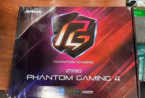 Материнская плата asrock Z590 phantom gaming 4