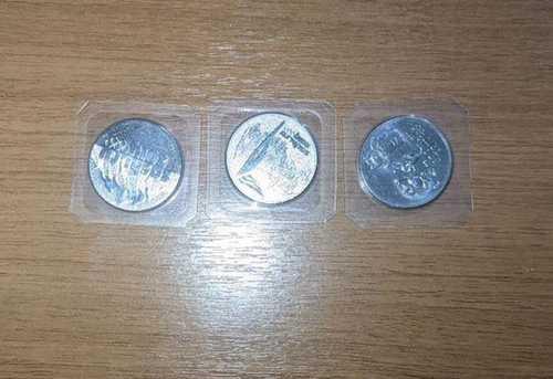 Монеты 25 р сочи 2014 3 шт