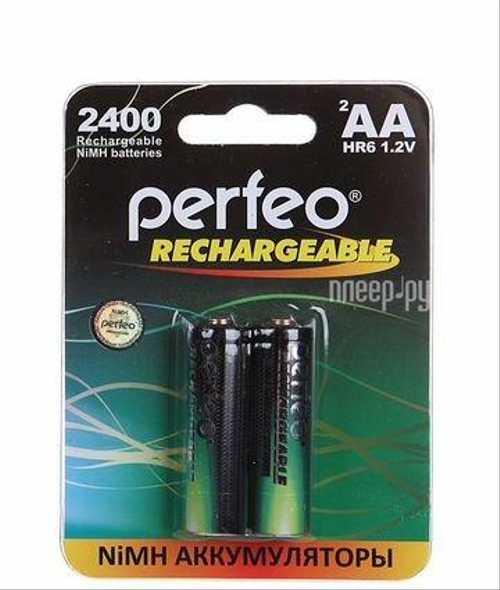 AA - Perfeo 2400mAh 2 штуки PF AA2400/2BL PL