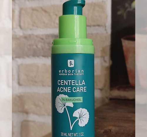 Флюид для кожи с акне erborian centella acne care