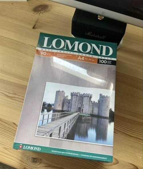 Фотобумага для струйной печати lomond 90 гр/м2