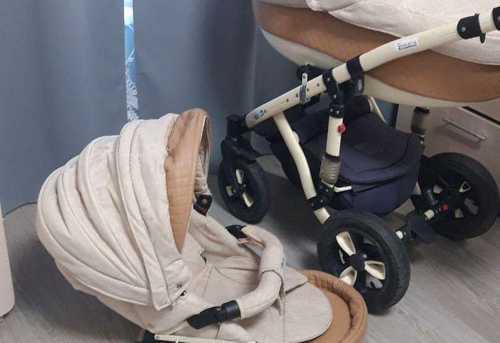 Коляска 2 в 1 эко кожа
