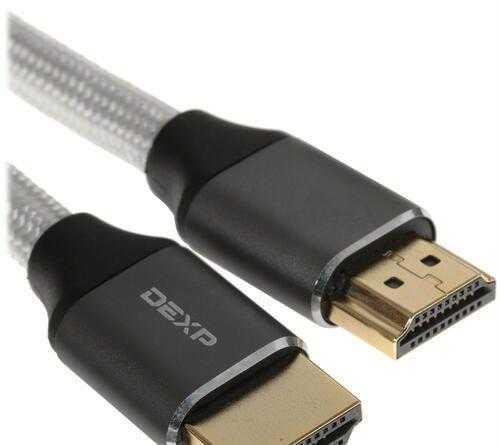 Кабель соединительный dexp hdmi - hdmi 3 метра