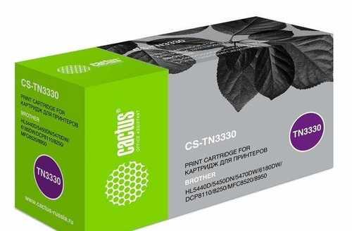 Картридж лазерный Cactus CS-TN3330 TN-3330 черный