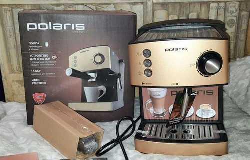 Новая кофеварка Polaris