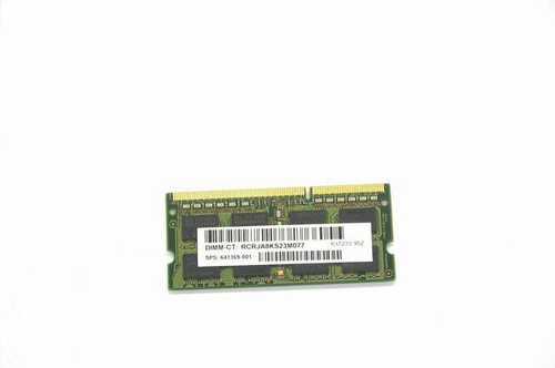 Модуль sodimm 4Gb (DDR3 1066MHz) 16 чипов Samsung