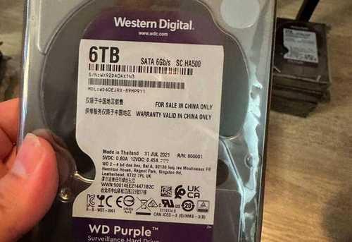 Жесткий диск WD Purple 6TB WD60ejrx