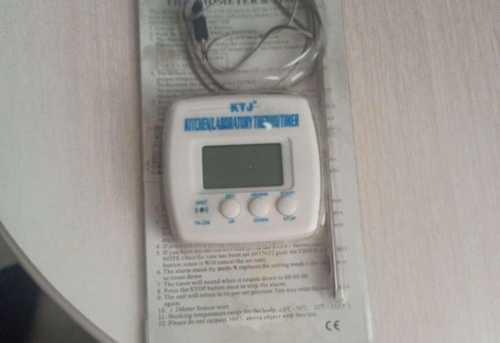 Электронный термометр таймер с щупом