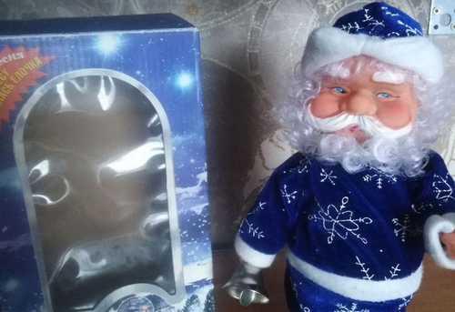 Игрушка дед мороз на батарейках